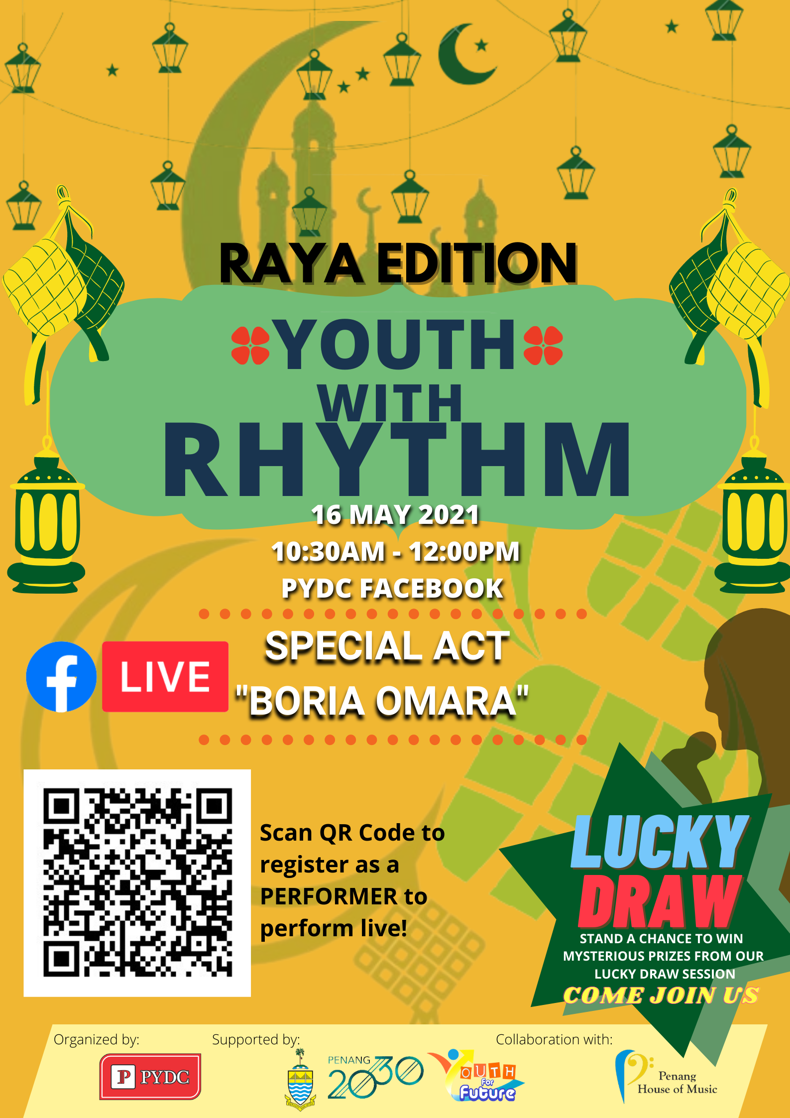 Youth with Rhythm : Raya Edition - PYDC - Perbadanan Pembangunan Belia ...